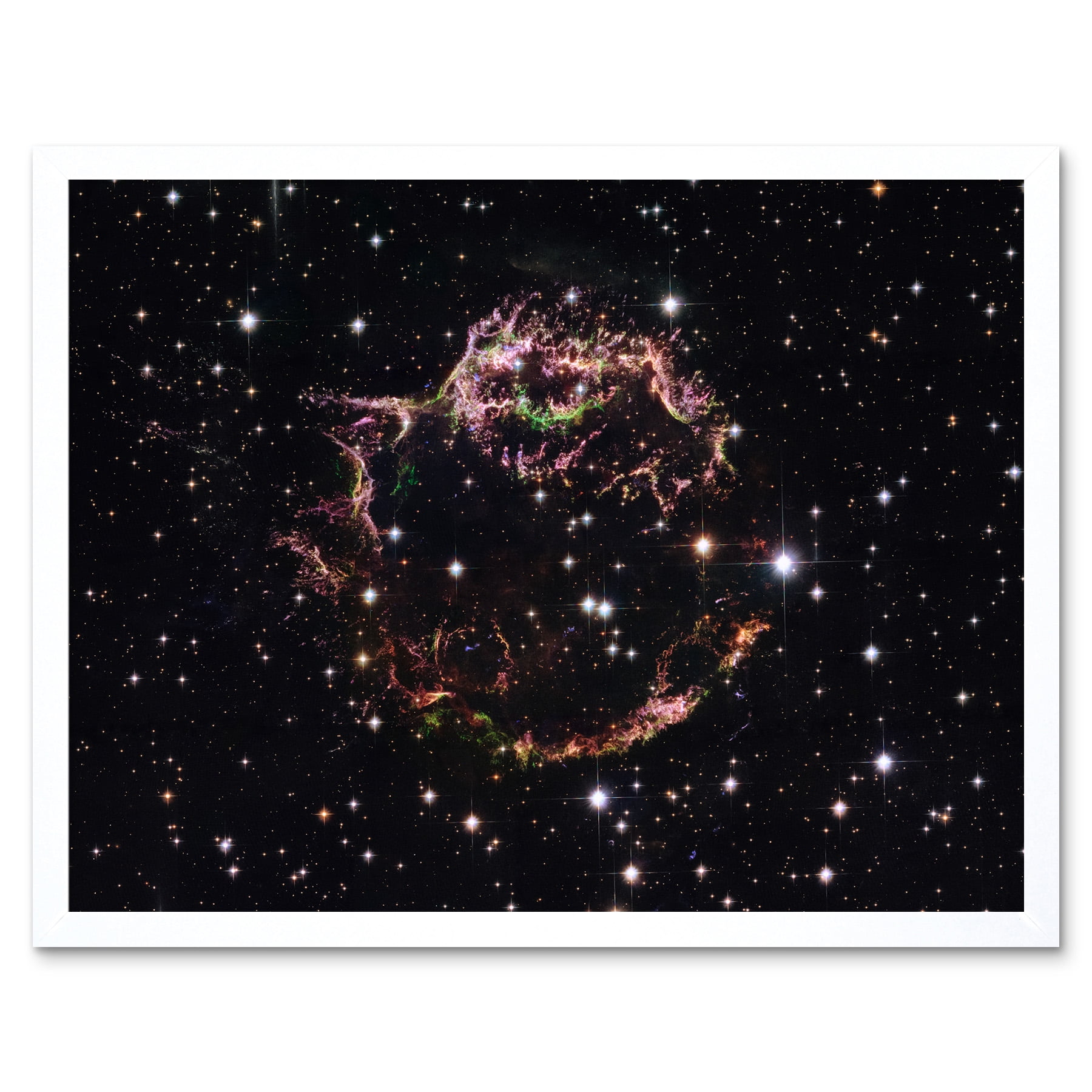 Hubble Space Telescope Image Supernova Remnant Cassiopeia March 2004 ...