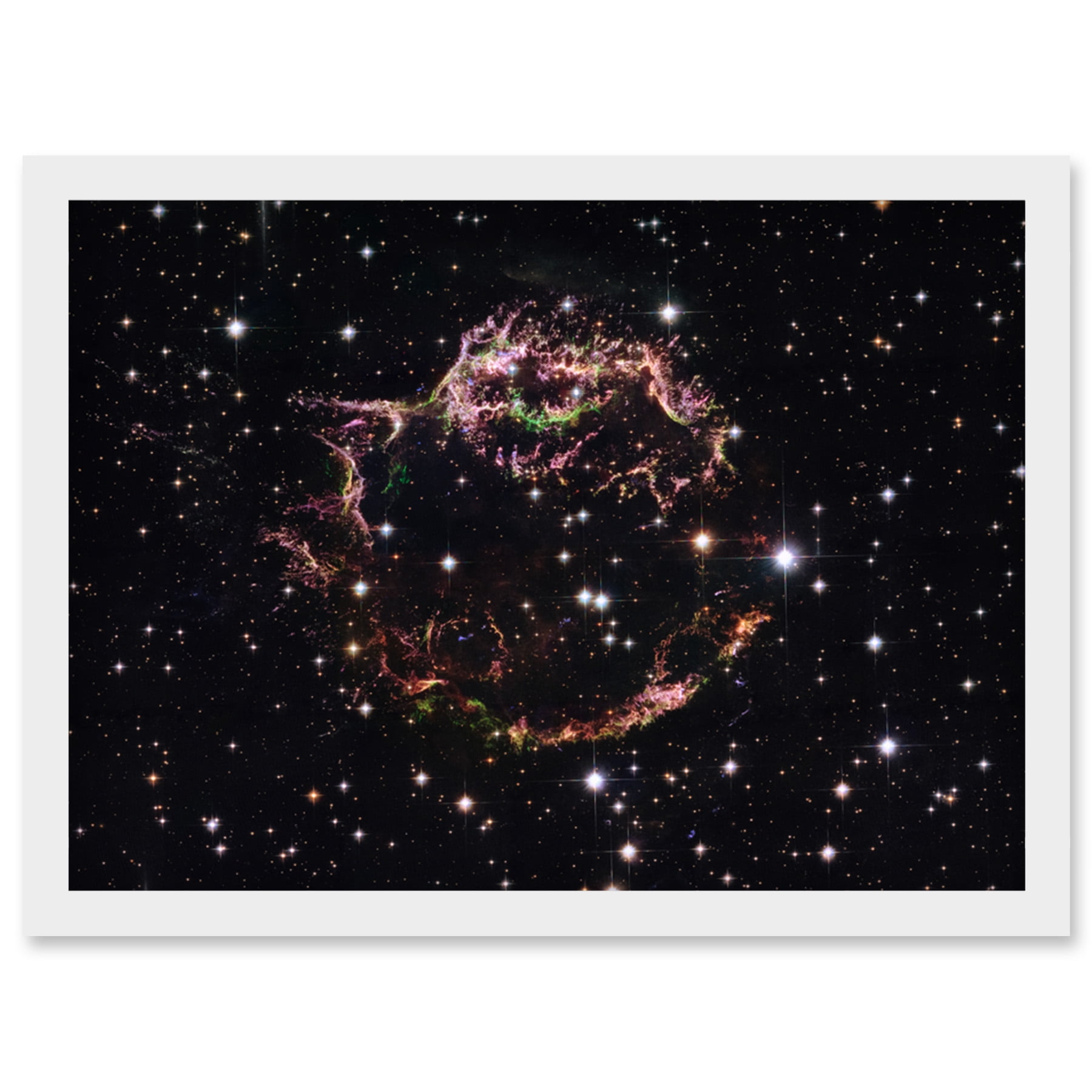 Hubble Space Telescope Image Supernova Remnant Cassiopeia March 2004 ...