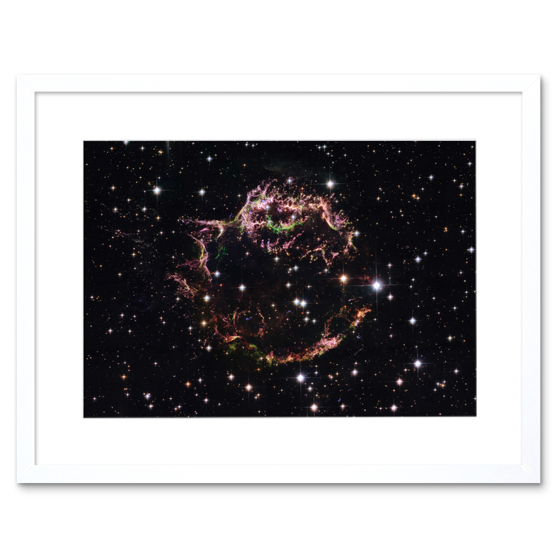 Hubble Space Telescope Image Supernova Remnant Cassiopeia March 2004 ...