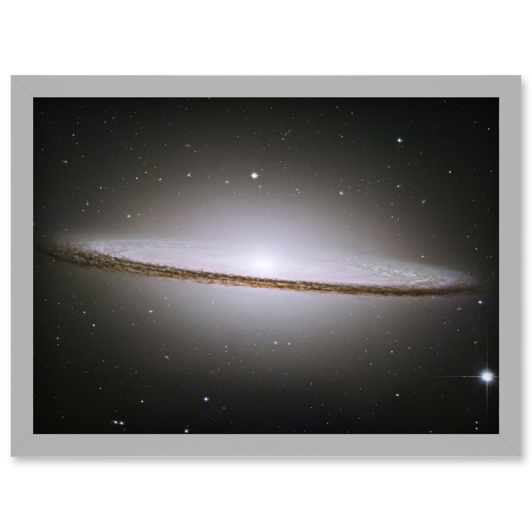 Hubble Space Telescope Image The Majestic Sombrero Galaxy M104 Messier ...