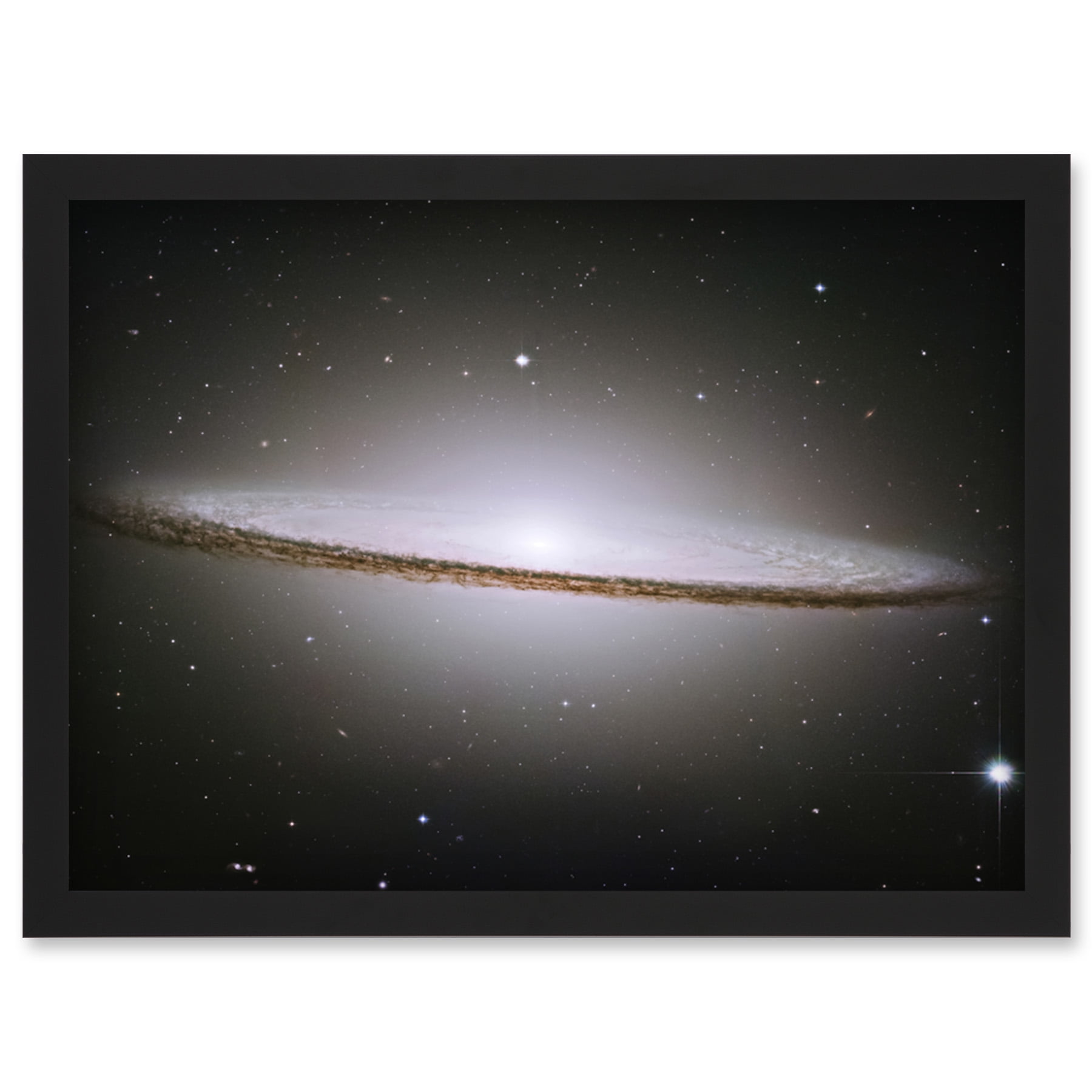 Hubble Space Telescope Image The Majestic Sombrero Galaxy M104 Messier ...