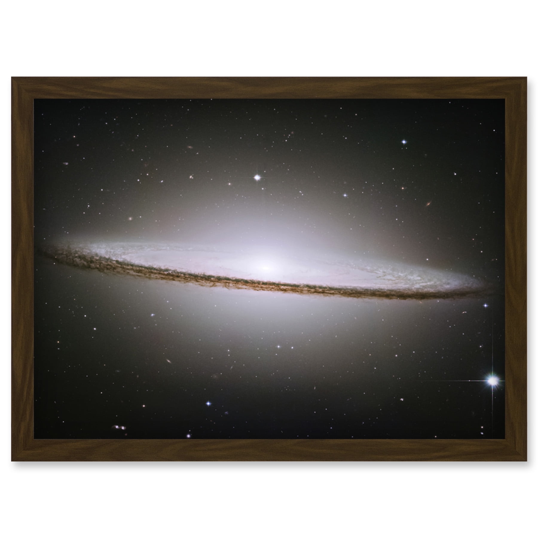 Hubble Space Telescope Image The Majestic Sombrero Galaxy M104 Messier ...