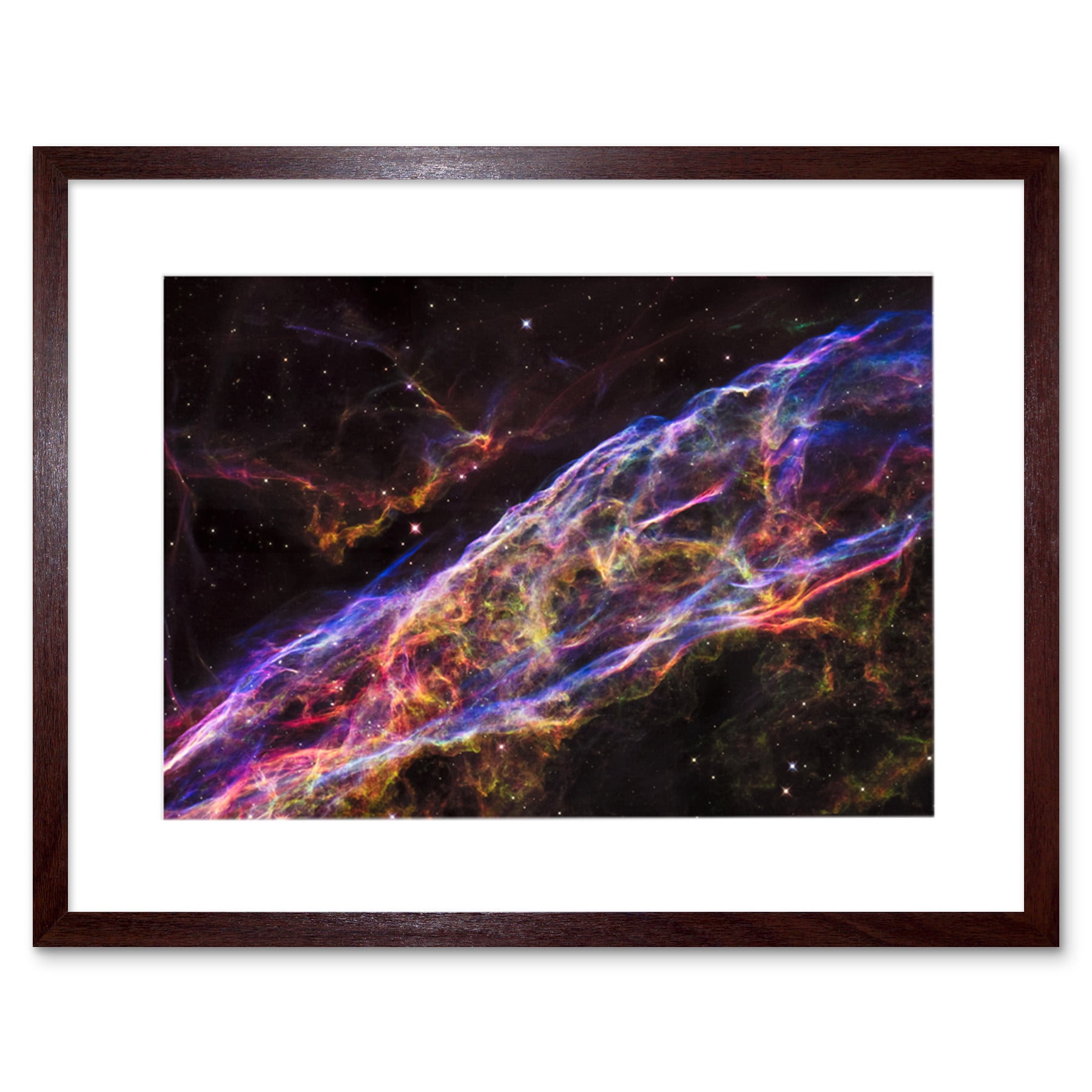 Hubble Space Telescope Image Veil Nebula Supernova Remnant Blast Wave ...