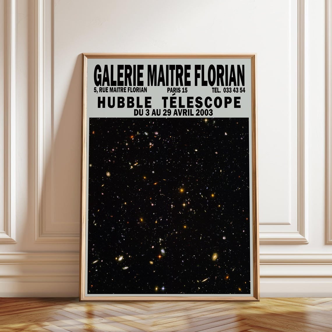 Hubble Telescope Exhibition Poster Space Poster Art Wall Art, Modern ...