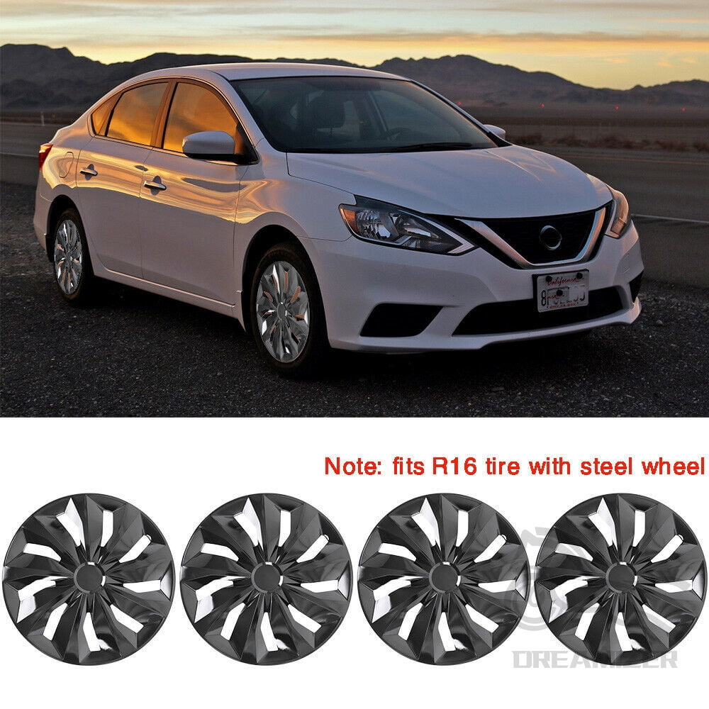 Hubcap Wheel Cover Replacement R16 Hub Caps Universal Wheel Rim Cover ...