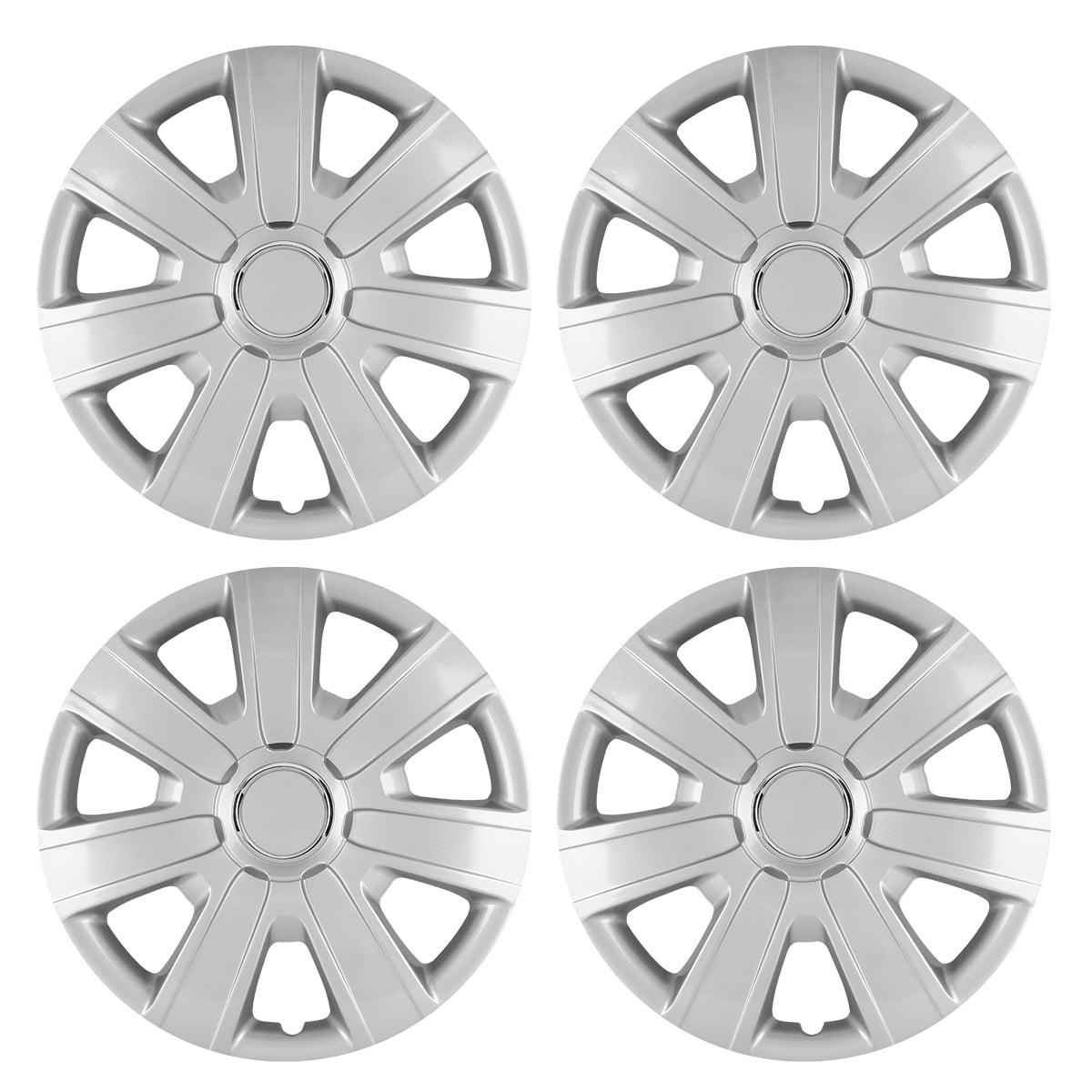 Hubcaps 15", Wheel Cover Universal R15 Hub Caps, Snap On Car Pickup ...