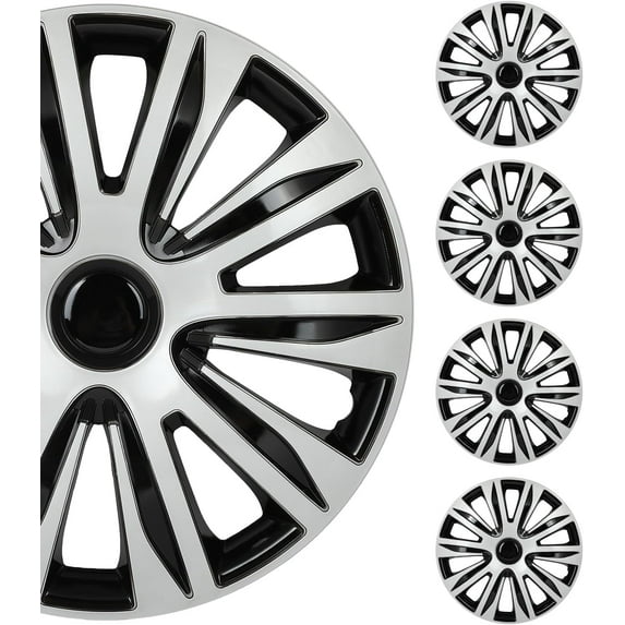 Hubcaps 16 Inch Wheel Covers for Nissan Sentra 2013-2019 Nissan Sentra & 2011-2017 Nissan Leaf ...