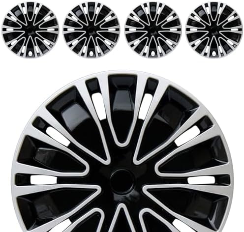 Hubcaps Wheel Cover Replacement R16 Size Hub Cap Universal-Fit Steel ...