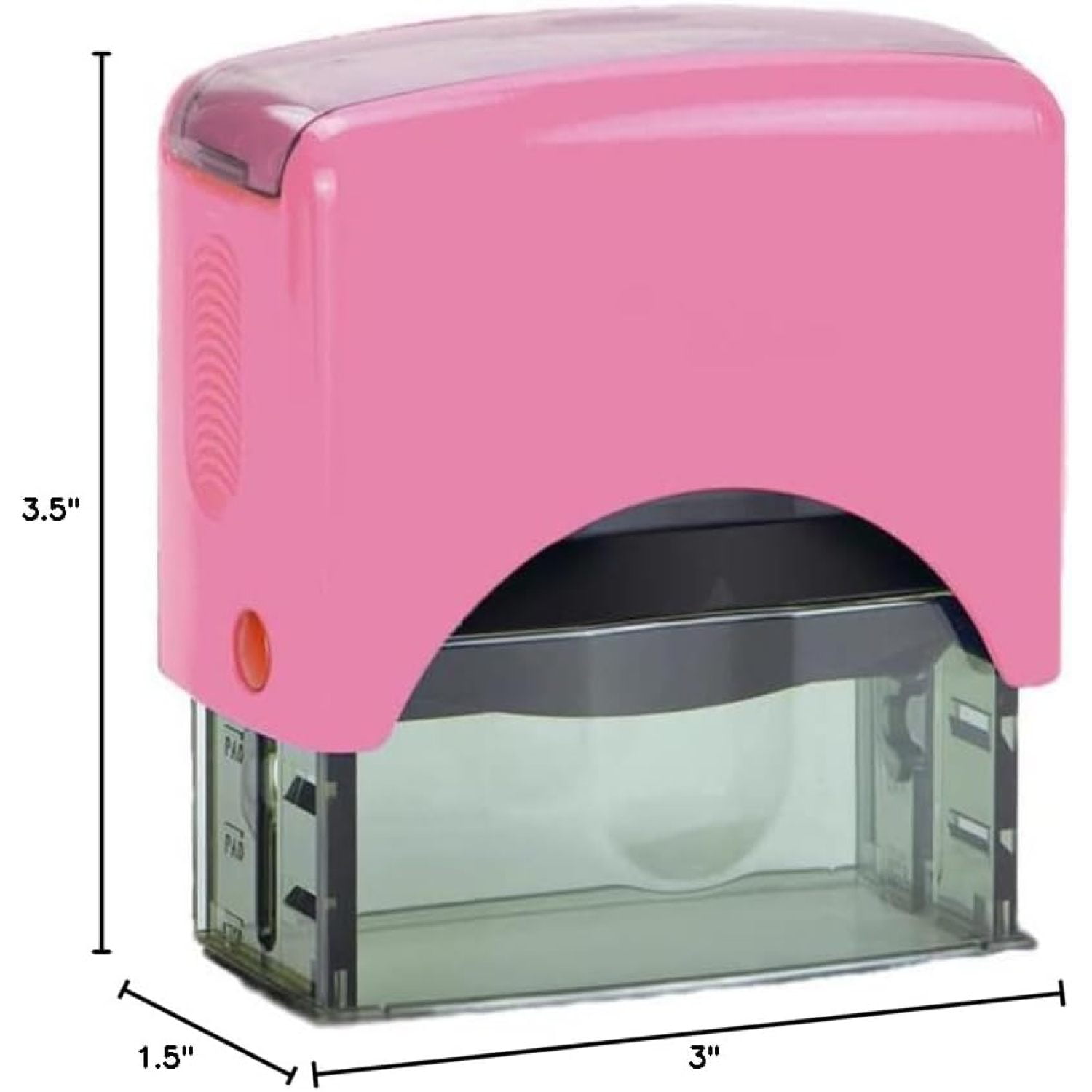 Hubco Premium Pink Notary Seal Embosser and Hubco Pink S-844 Self ...