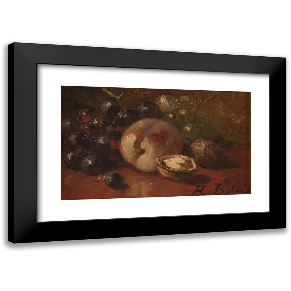 Hubert Bellis 24x16 Black Modern Framed Museum Art Print Titled - Fruit ...