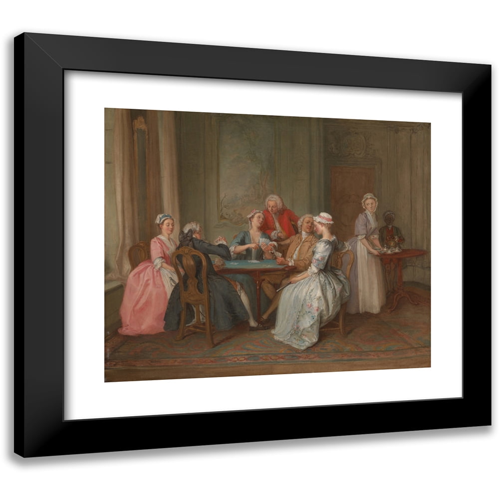 Hubert-François Gravelot 17x15 Black Modern Framed Museum Art Print ...