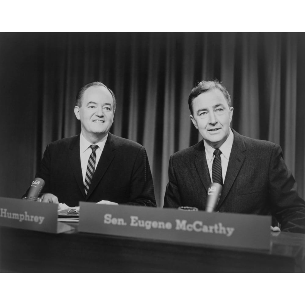 Hubert Humphrey And Eugene Mccarthy Were Minnesota'S Senators In 1964 ...