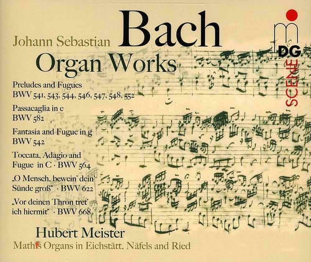 Hubert Meister - Organ Works - Music & Performance - CD - Walmart.com