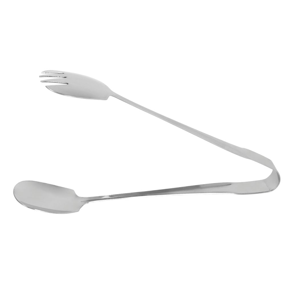Hubert® Stainless Steel Salad Server Tongs - 8"L - Walmart.com