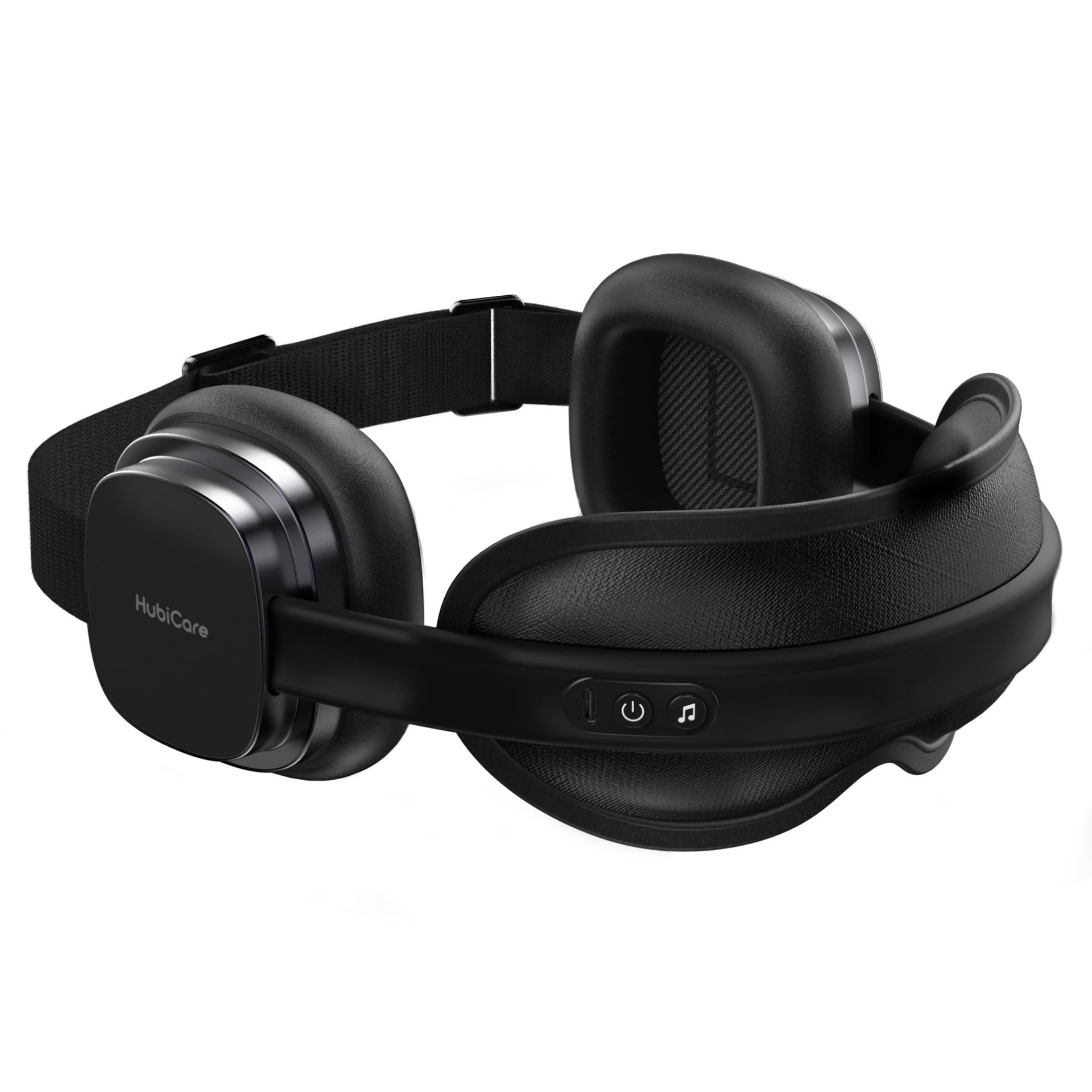 HubiCare Noise-Cancelling Eye Relaxer with Heat Therapy and Bluetooth ...