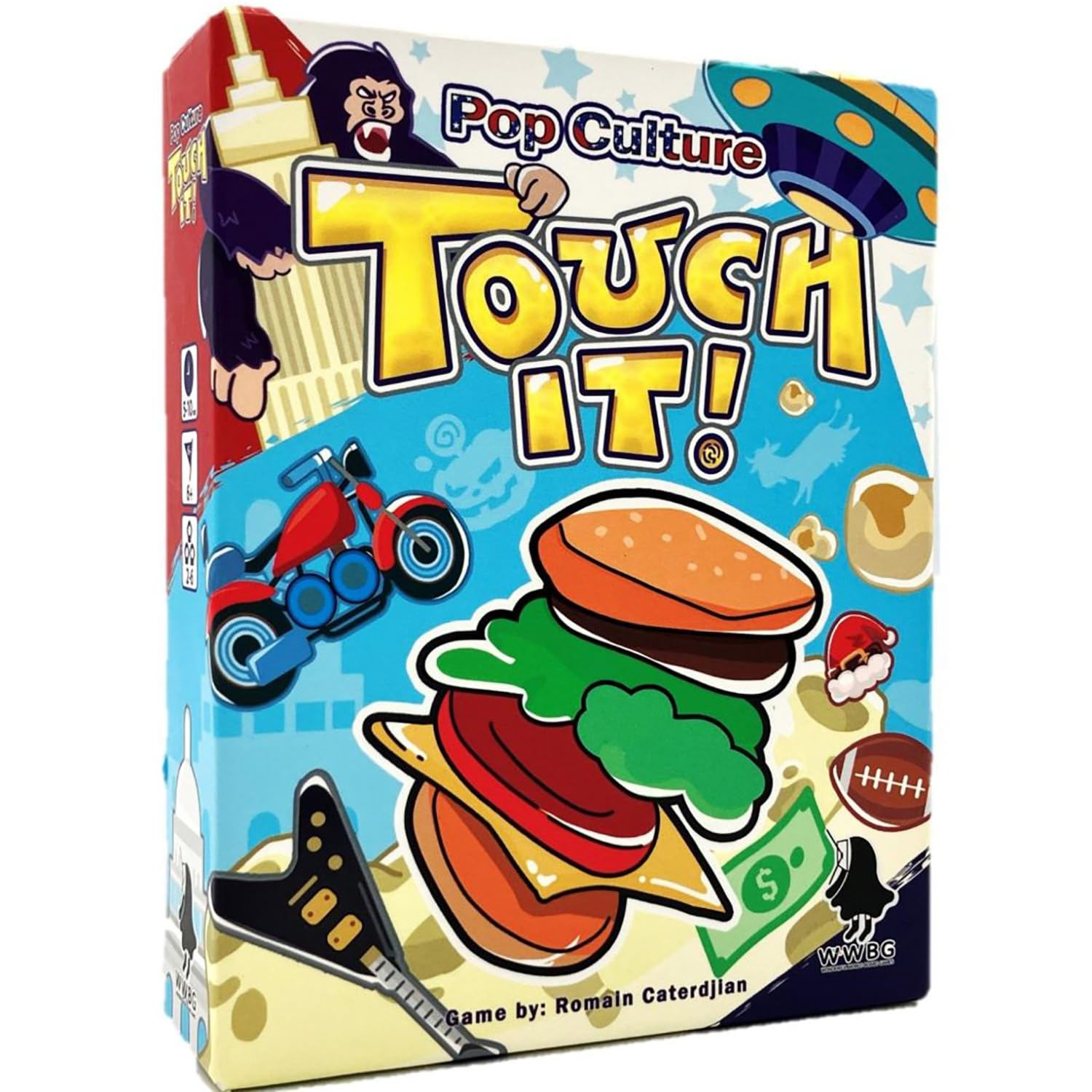 Huch! Touch It! - Pop Culture - Card Game, Sensory Family Game, Fun ...