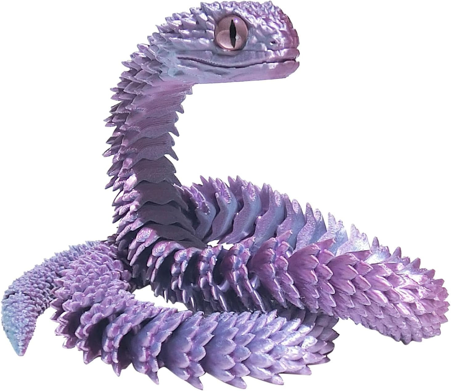 Huchen 3D Printed Animals Set 3D Printed Snake Toys 3D Printed ...