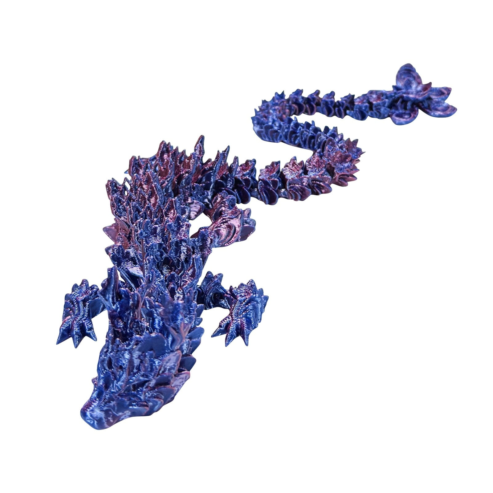 Huchen 3D Printed Cherry Blossom Dragon – 11.8in Realistic Articulated ...