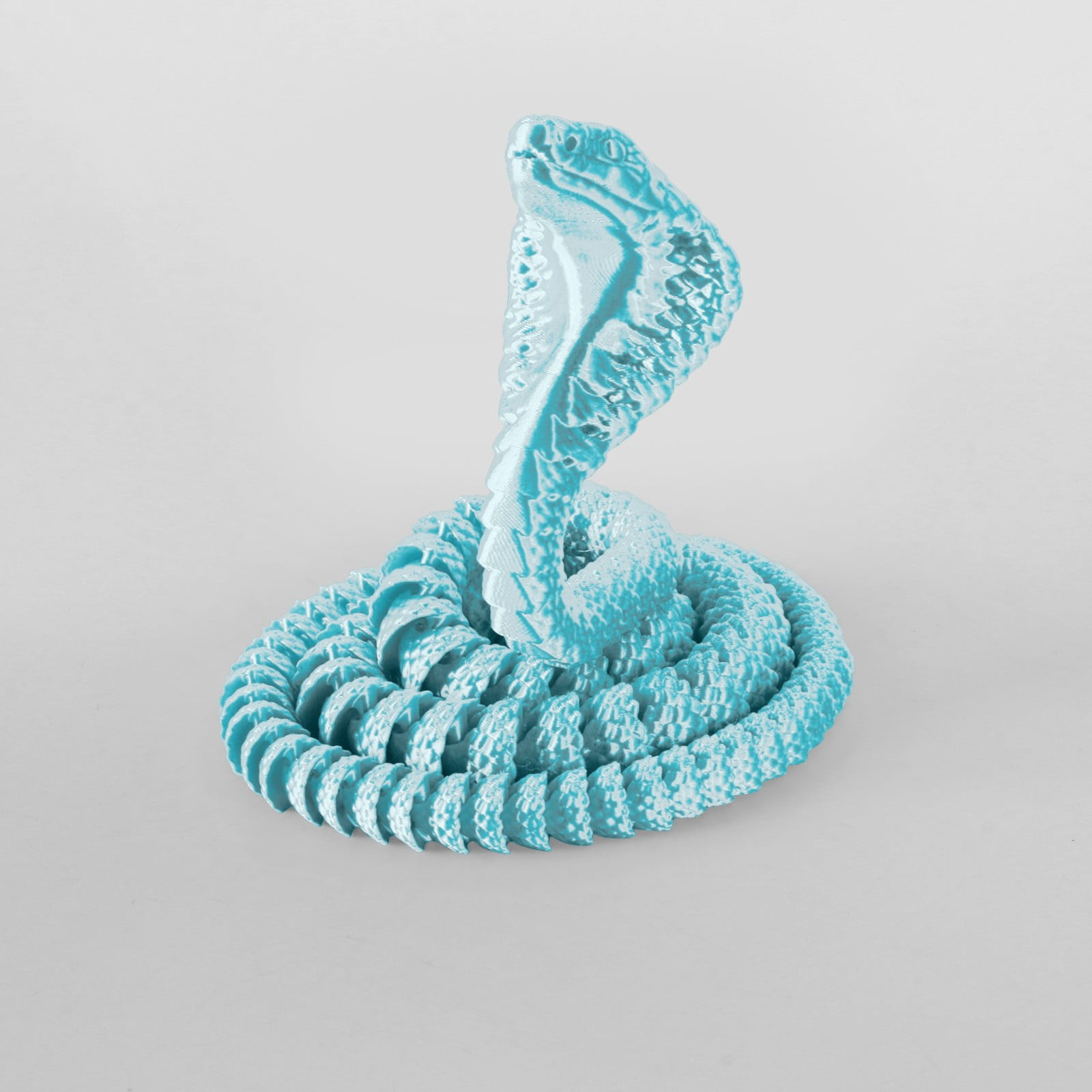 Huchen 3D Printed Snake,3-D Printed Animals,3D Printed Animals,3D Snake ...