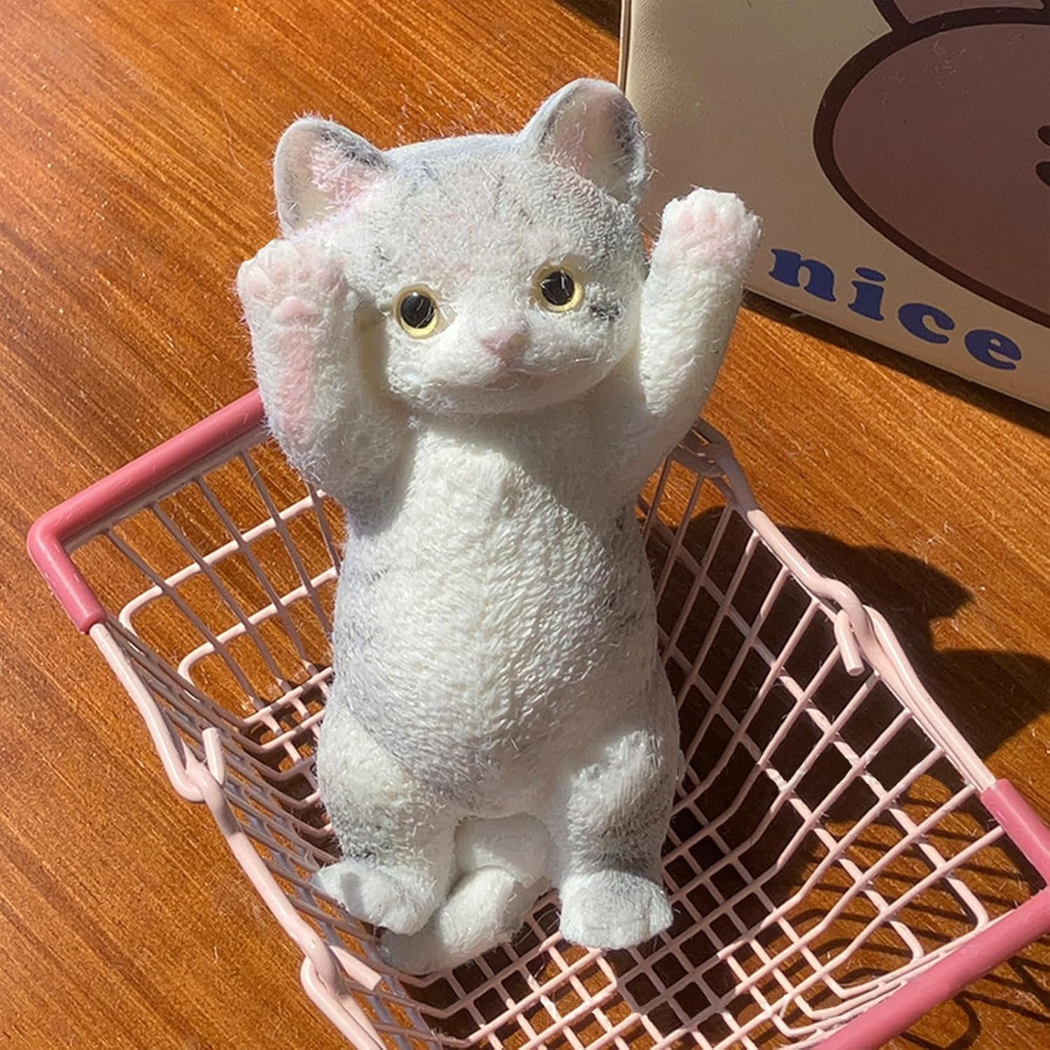 Huchen Taba Squishy Cat Toy, Chubby Taba Squishy Cat,Fidget Toys, Cute ...