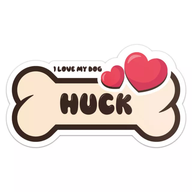 Huck Dog Sticker Phone Decal Water Bottle Stickers Car Decals, Laptop ...