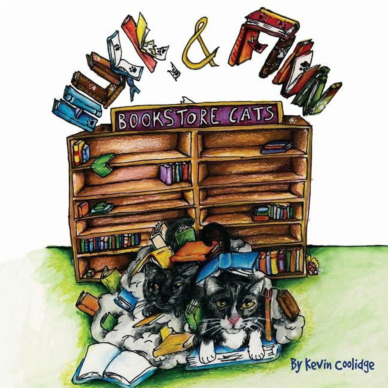 Huck & Finn, Bookstore Cats, (Paperback) - Walmart.com