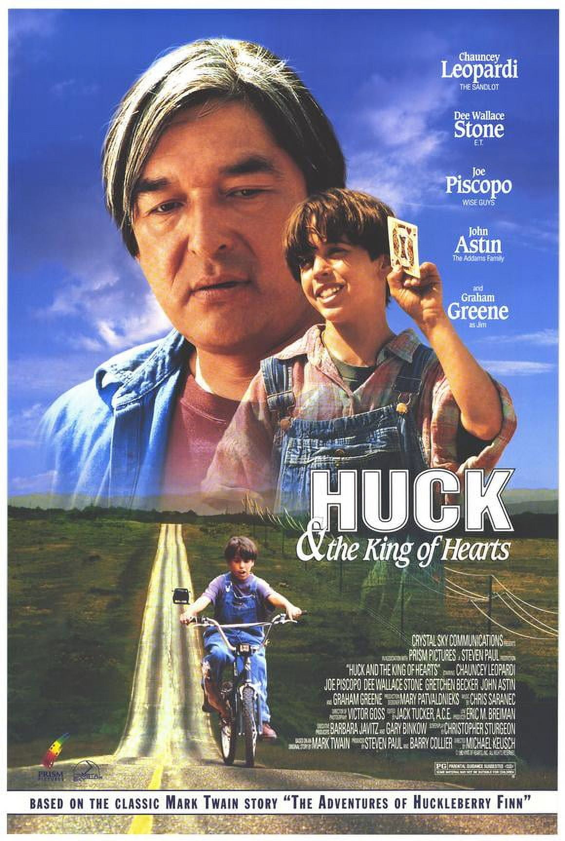 Huck and the King of Hearts - movie POSTER (Style A) (11" x 17") (1993 ...