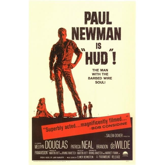 Hud Movie Poster - 27 x 40 in. - Walmart.com