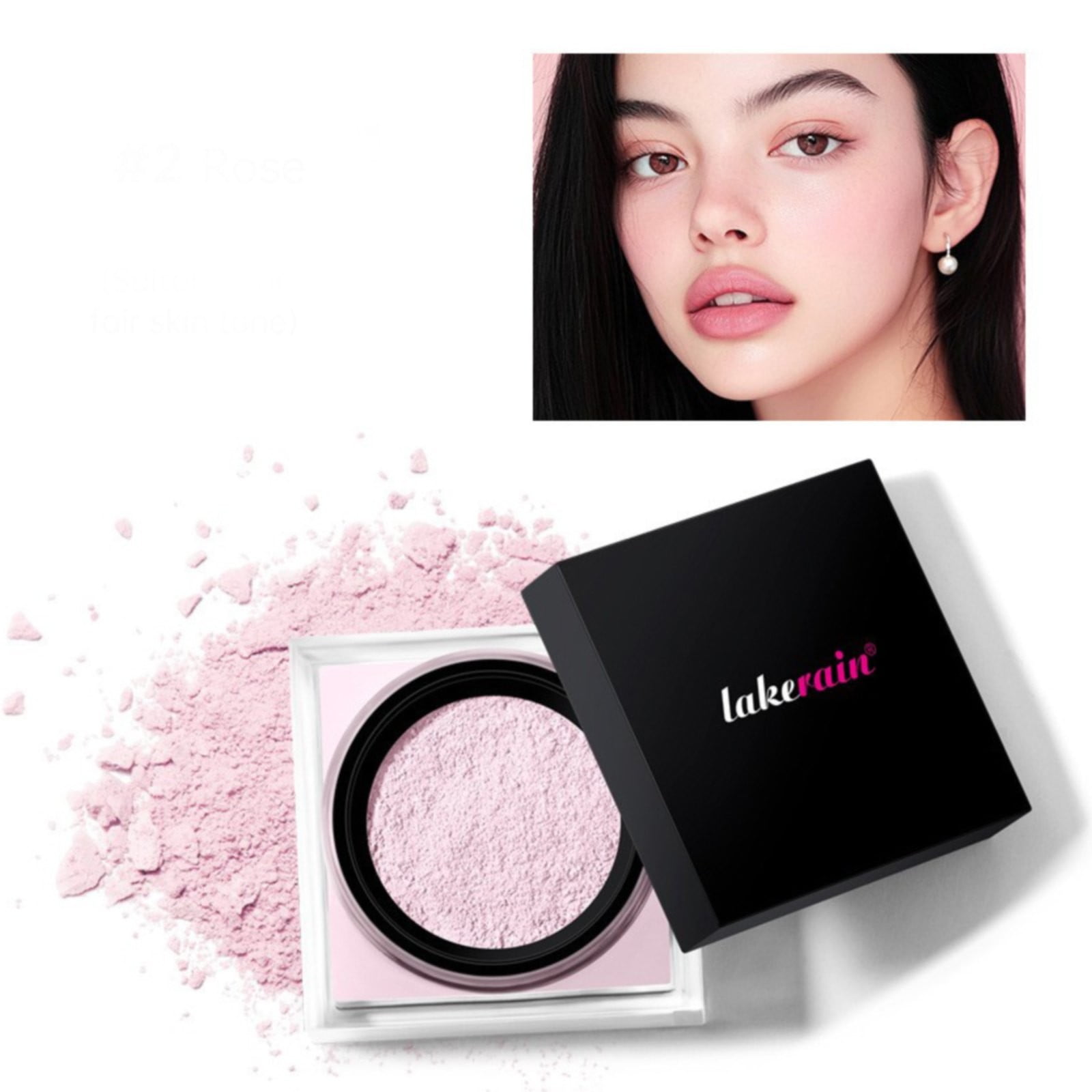 Huda-Easy Bake Fragrance Free Loose Baking & Setting Powder - Pound Cake (Fair, Light, Medium ...