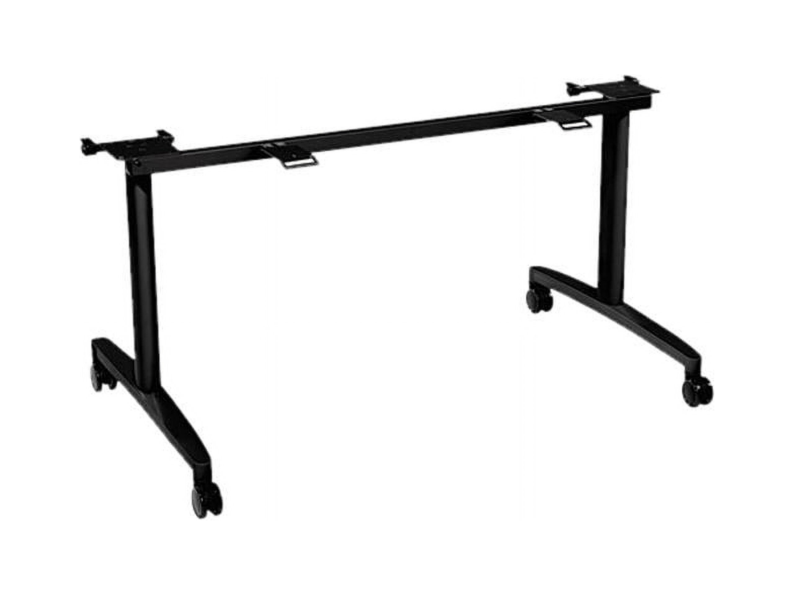 Huddle Flip-Top Base For 30" Deep Table Tops, 51-5/8w X 23-1/2d, Black ...