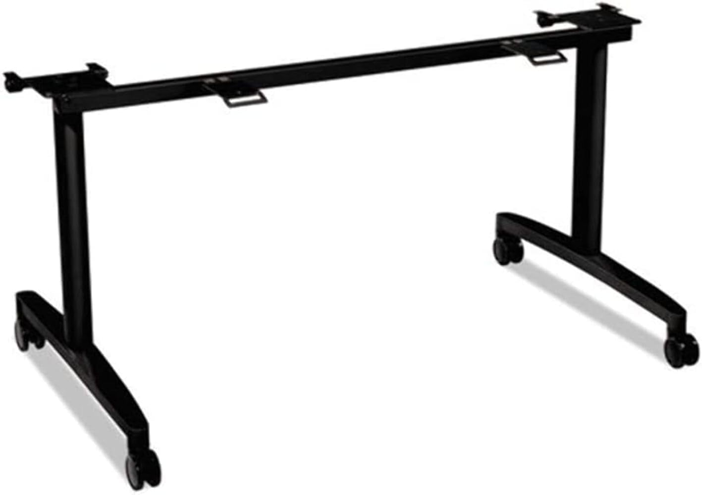 Huddle Table Tops Flip-Top Base Kit, 24" x 60-72", Black - Flexible ...