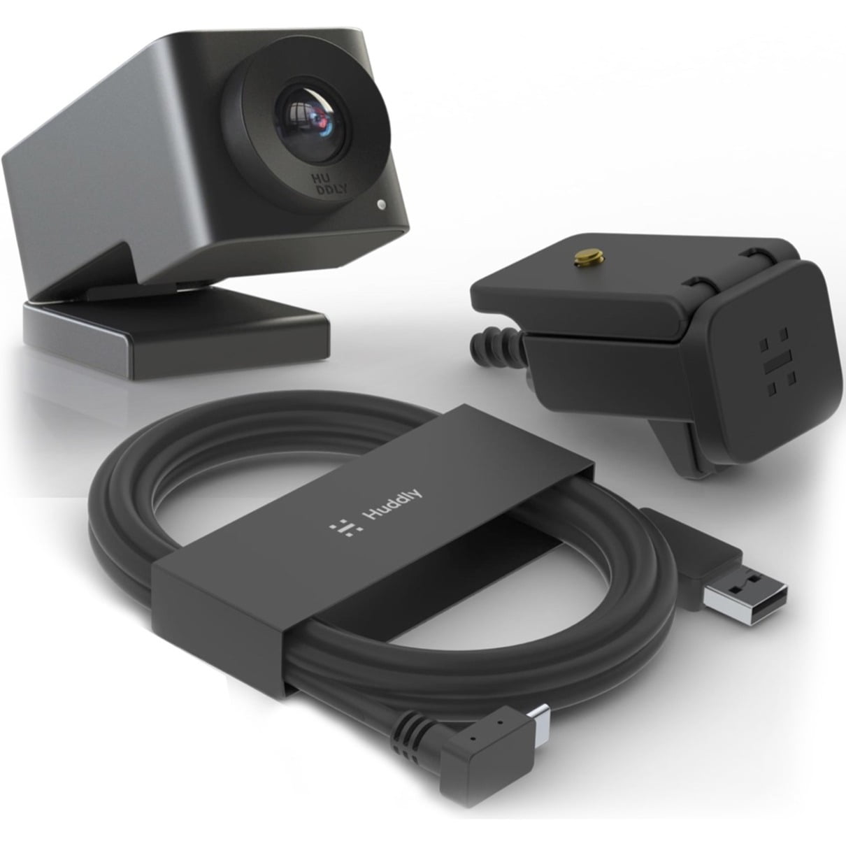 Huddly GO Video Conferencing Camera, 16 Megapixel, 30 fps, Gray, USB 3. ...