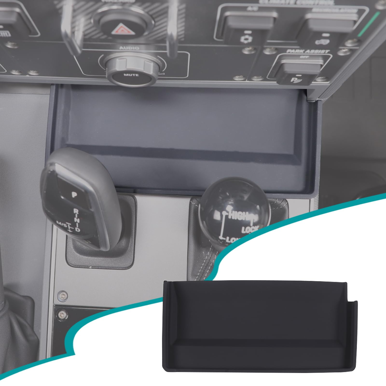 Hudiriy Car Center Console Gear Storage mat Compatible with Ineos ...