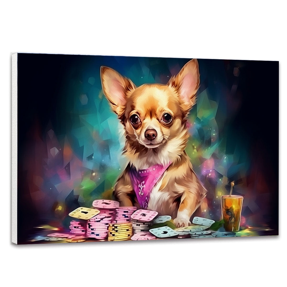 Hudo Canvas Wall Art - Dogs Playing Poker Canvas - Chesapeake Bay ...