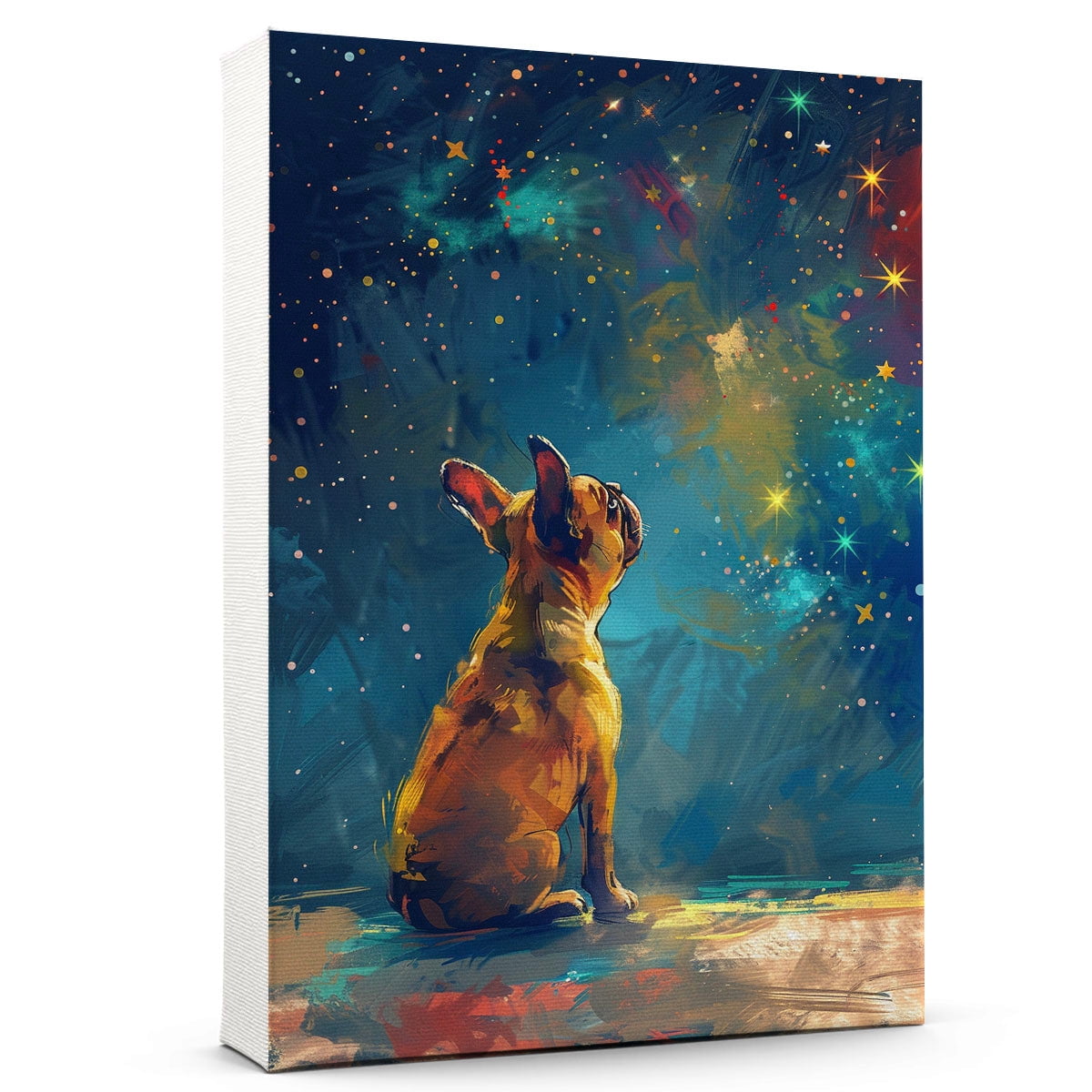 Hudo Pet 8X12 Unframed Starry Night Van Gogh Inspired German Pinscher ...