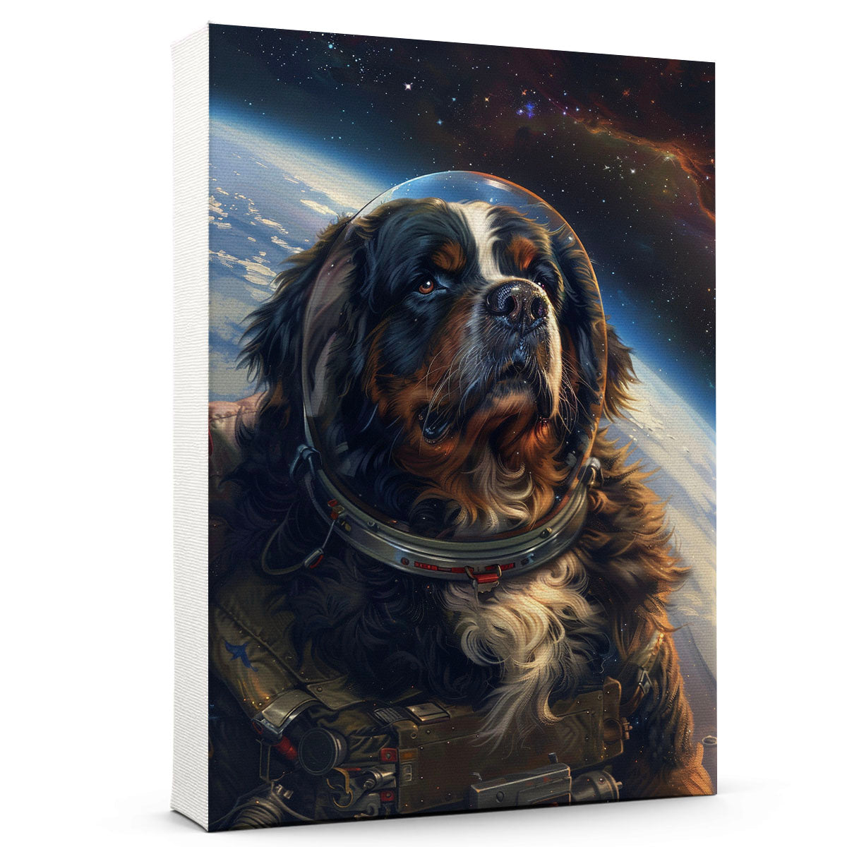 Hudo Tibetan Mastiff Space Poster, Dog Wall Art, Tibetan Mastiff Space ...
