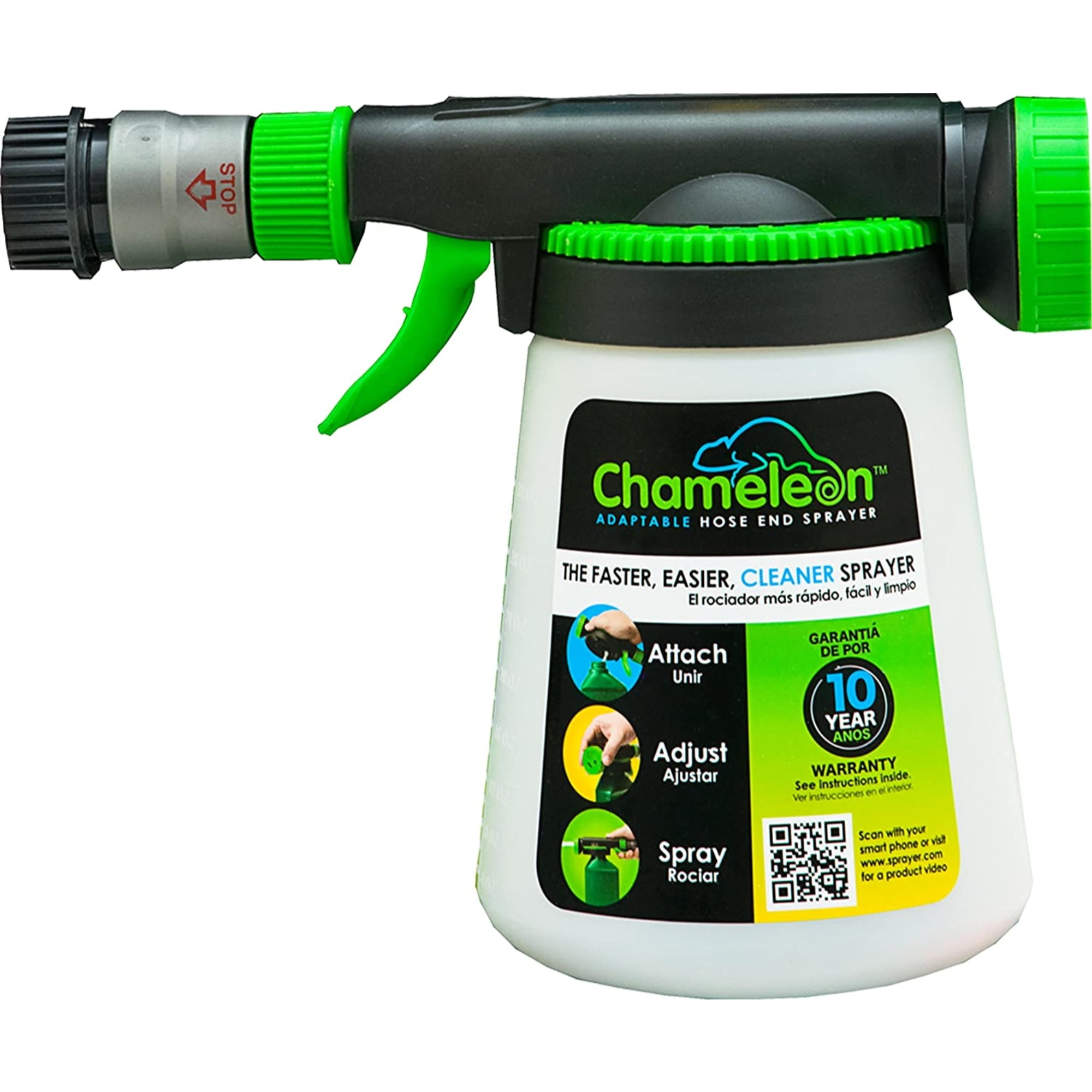 Fertilome Chameleon Hose End Sprayer, Natural, 32 oz. - Walmart.com