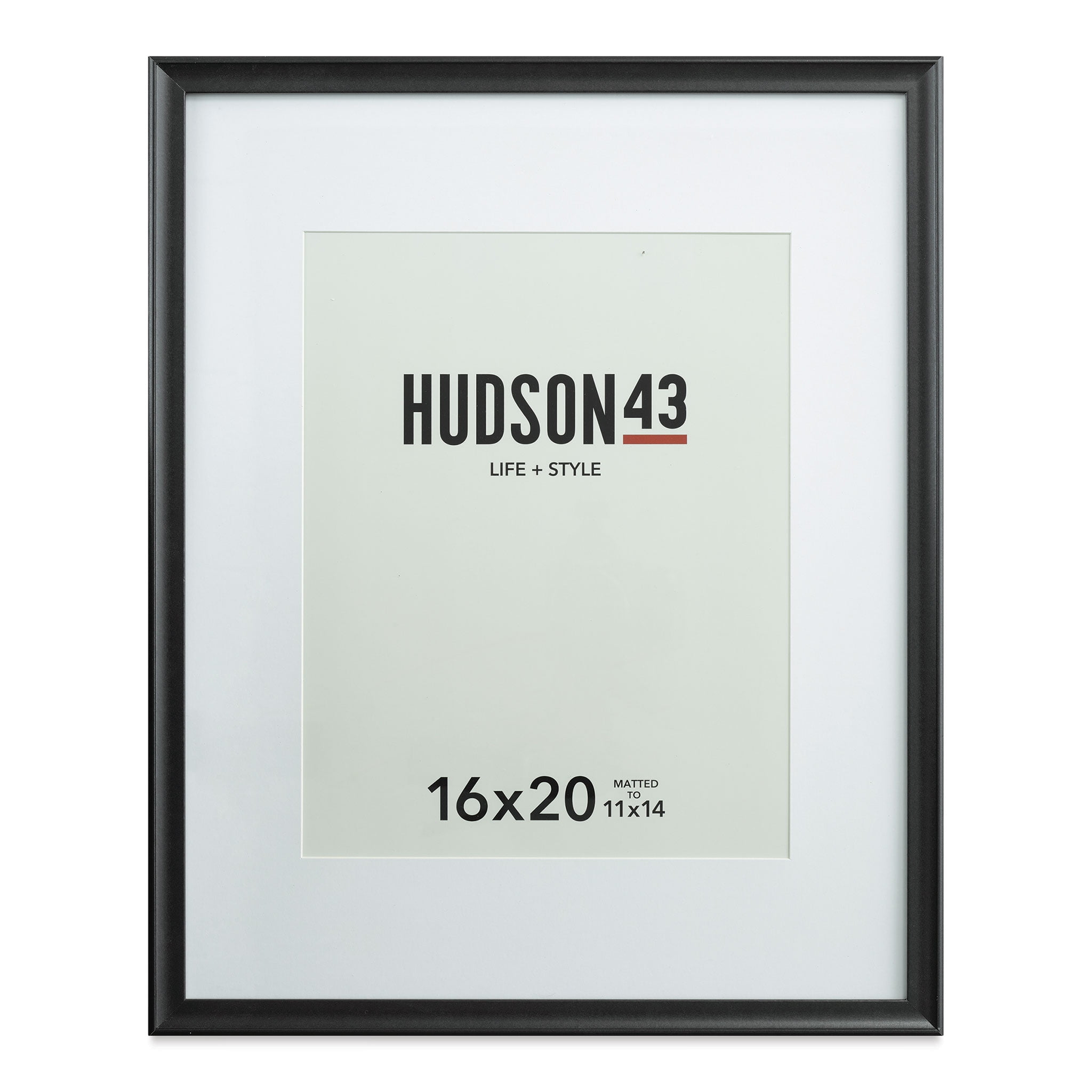 Hudson 43 Traditional Frame - Black, 16" x 20" - Walmart.com