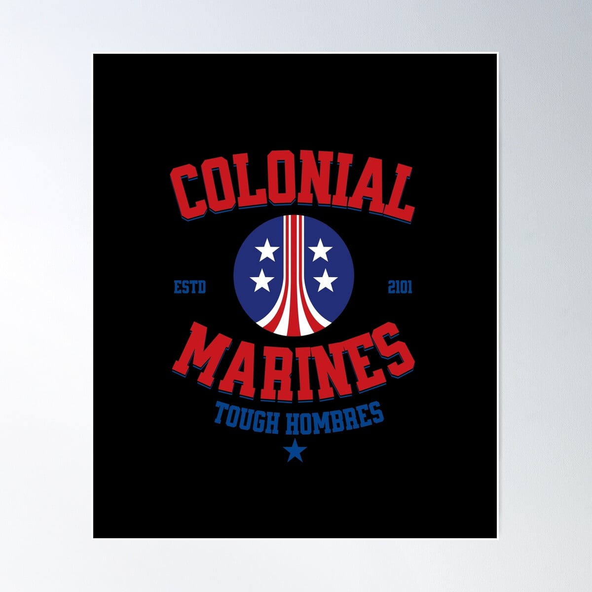 Hudson Aliens Colonial Marines Poster Wall Art, Modern Wall Decor For ...