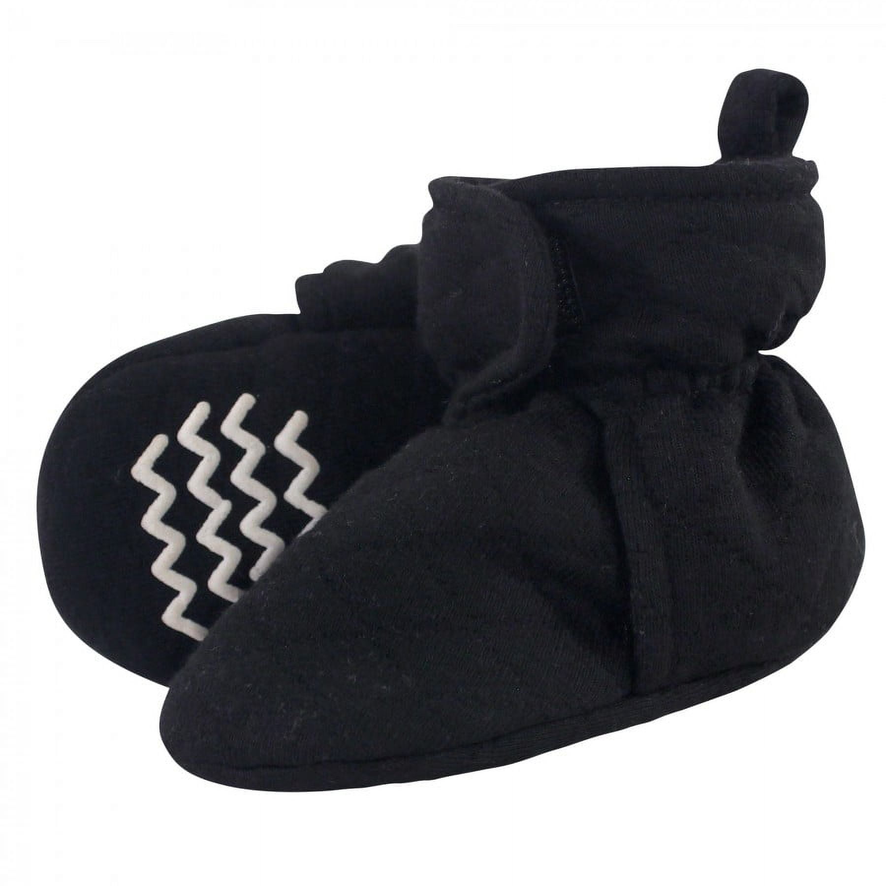 Hudson Baby Baby and Toddler Quilted Booties, Black, 6-12 Months ...
