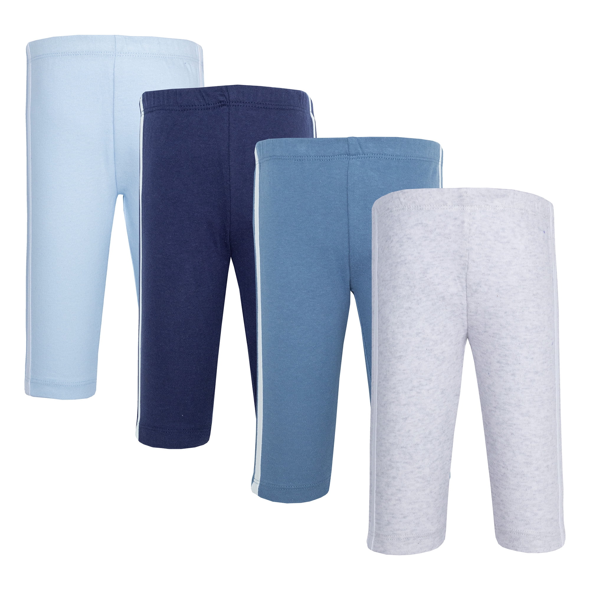 Hudson Baby Boy Cotton Pants and Leggings, Lt Blue Navy, 4T - Walmart.com