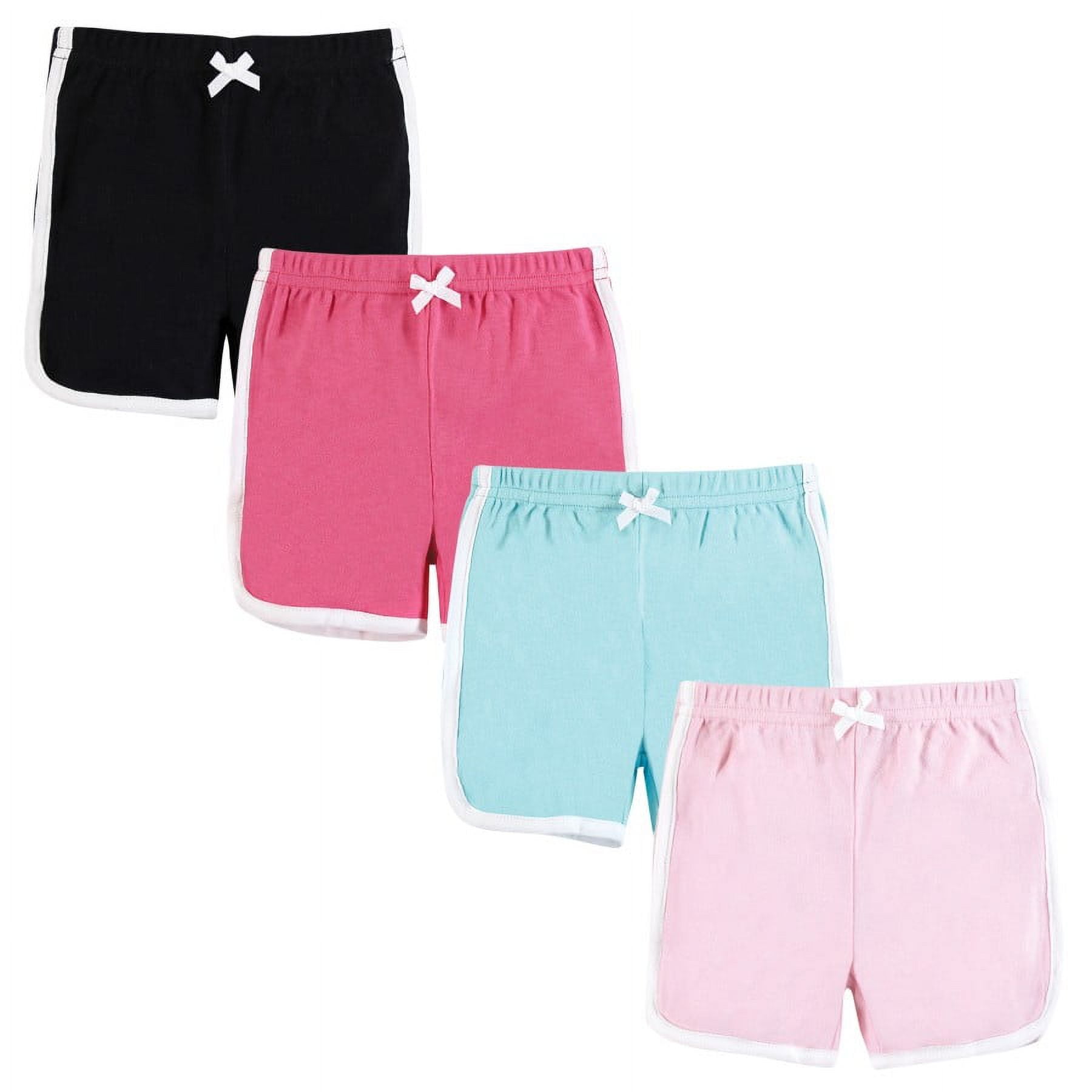 Hudson Baby Girl Shorts Bottoms 4-Pack, Mint, 3-6 Months - Walmart.com
