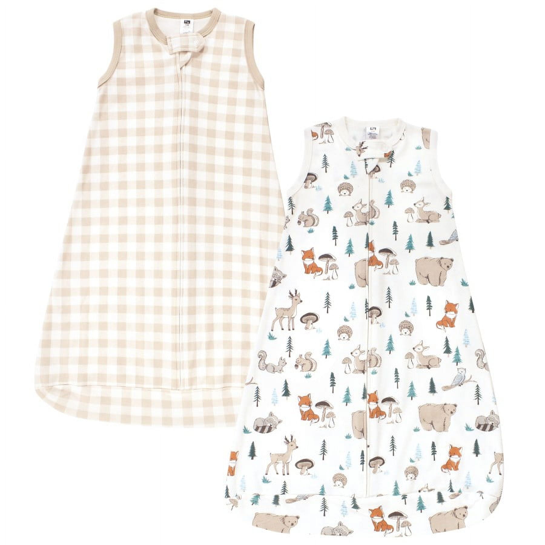 Hudson Baby Infant Boy Cotton Sleeveless Wearable Sleeping Bag, Sack ...