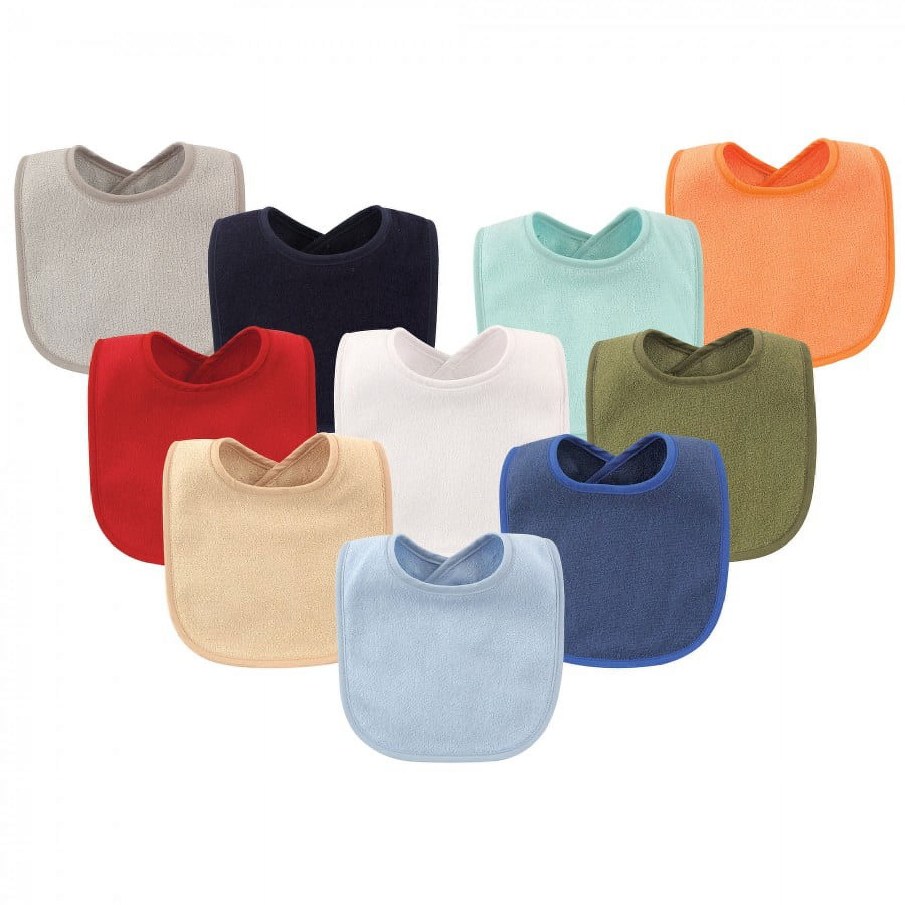 Hudson Baby, Infant Boy Drooler Bib, Waterproof 10pk, Blue - Walmart.com