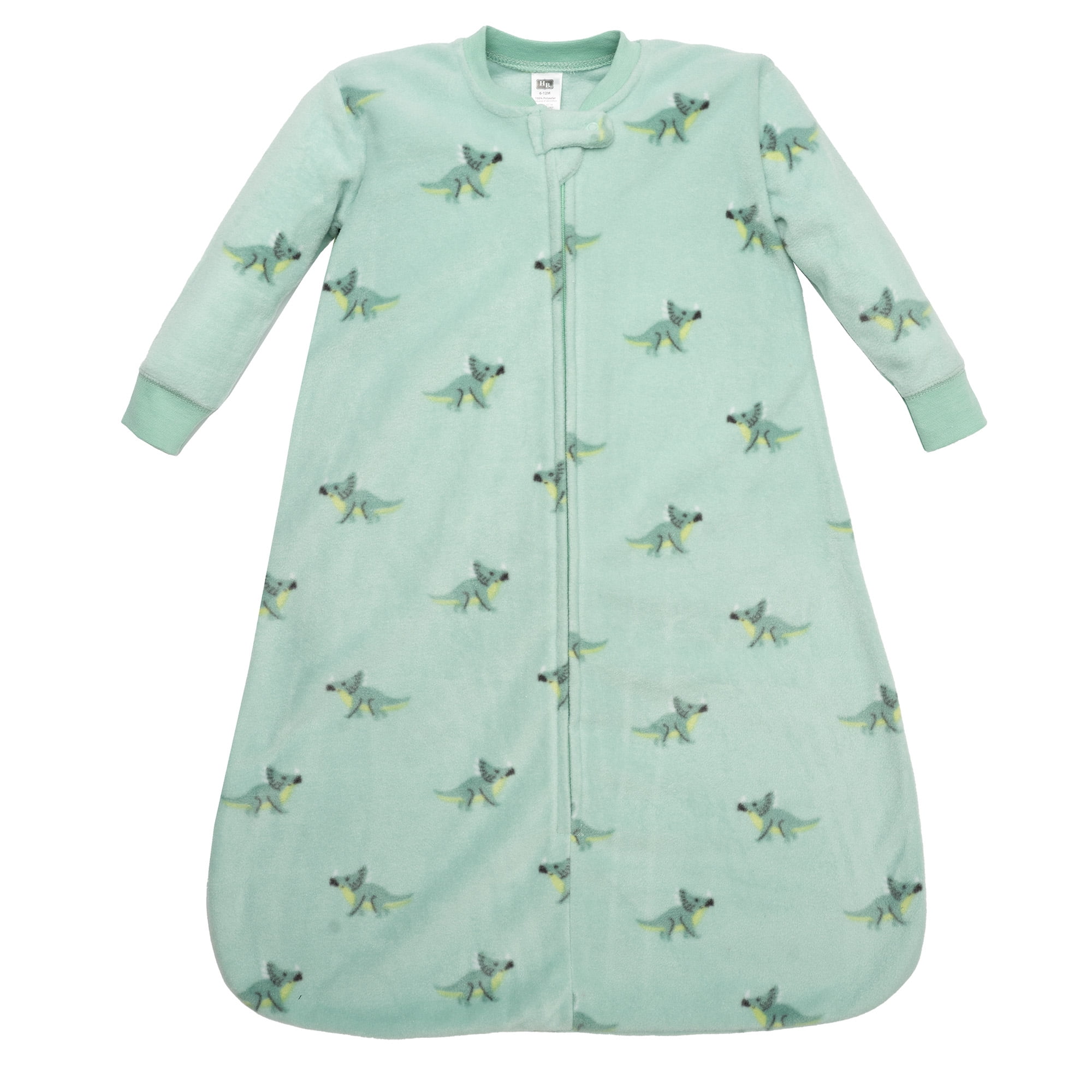 Hudson Baby Infant Boys Long-Sleeve Fleece Sleeping Bag, Small Dino ...