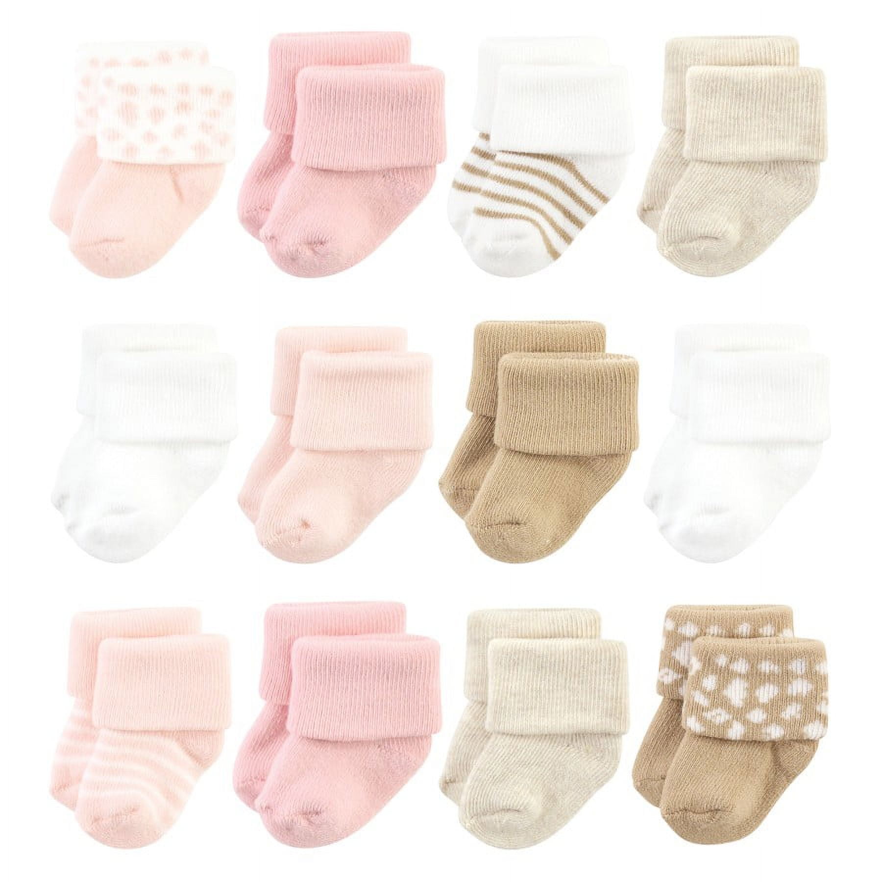 Hudson Baby Girl's Baby Socks, Pink Cheetah - Walmart.com