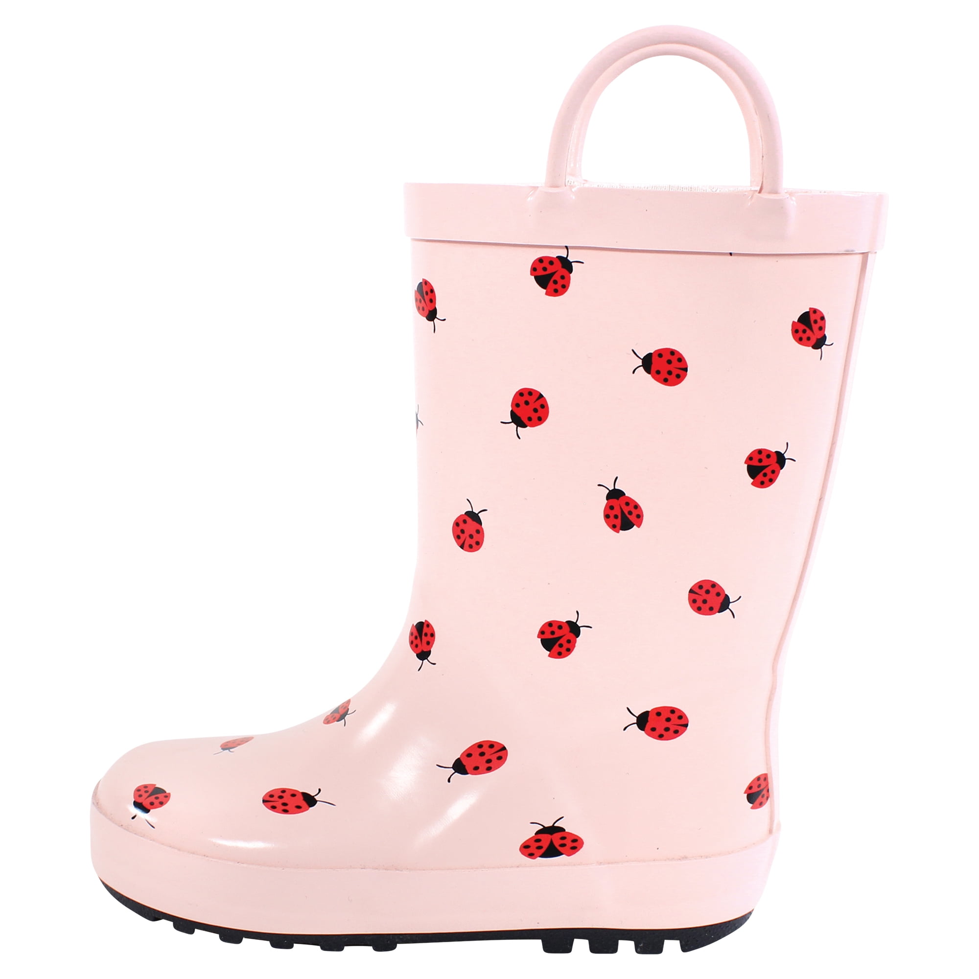 Hudson Baby Infant Girl Rain Boots, Ladybugs, 12 Toddler - Walmart.com