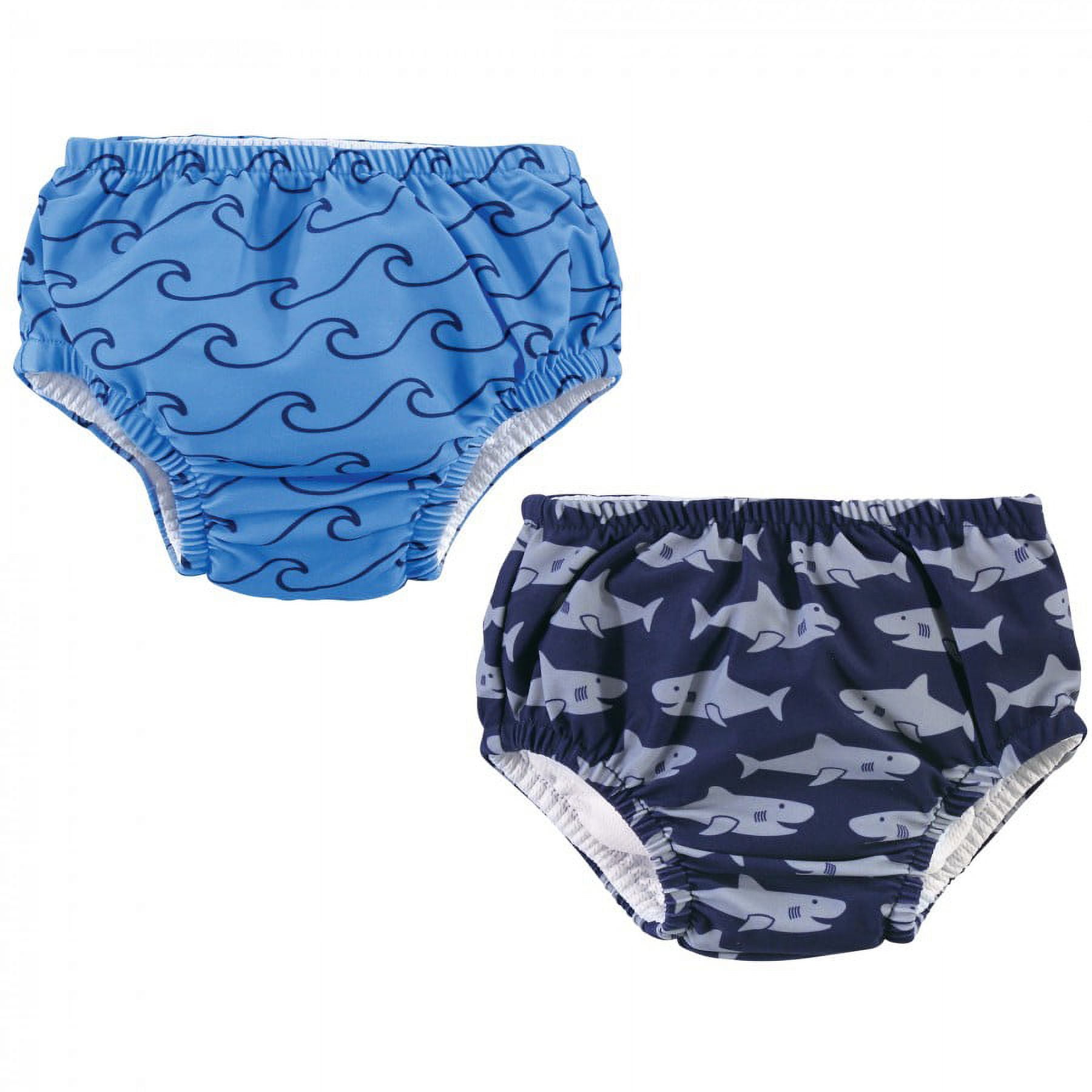 Hudson Baby Infant and Toddler Boy Swim Diapers, Sharks, 3 Toddler ...