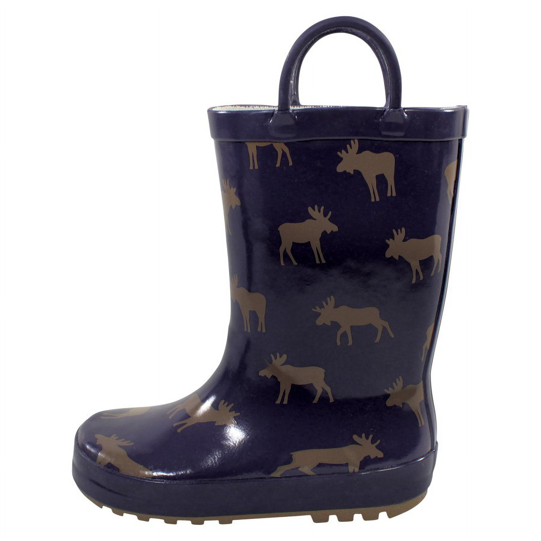 Hudson Baby Kids Printed Rain Boots - Walmart.com
