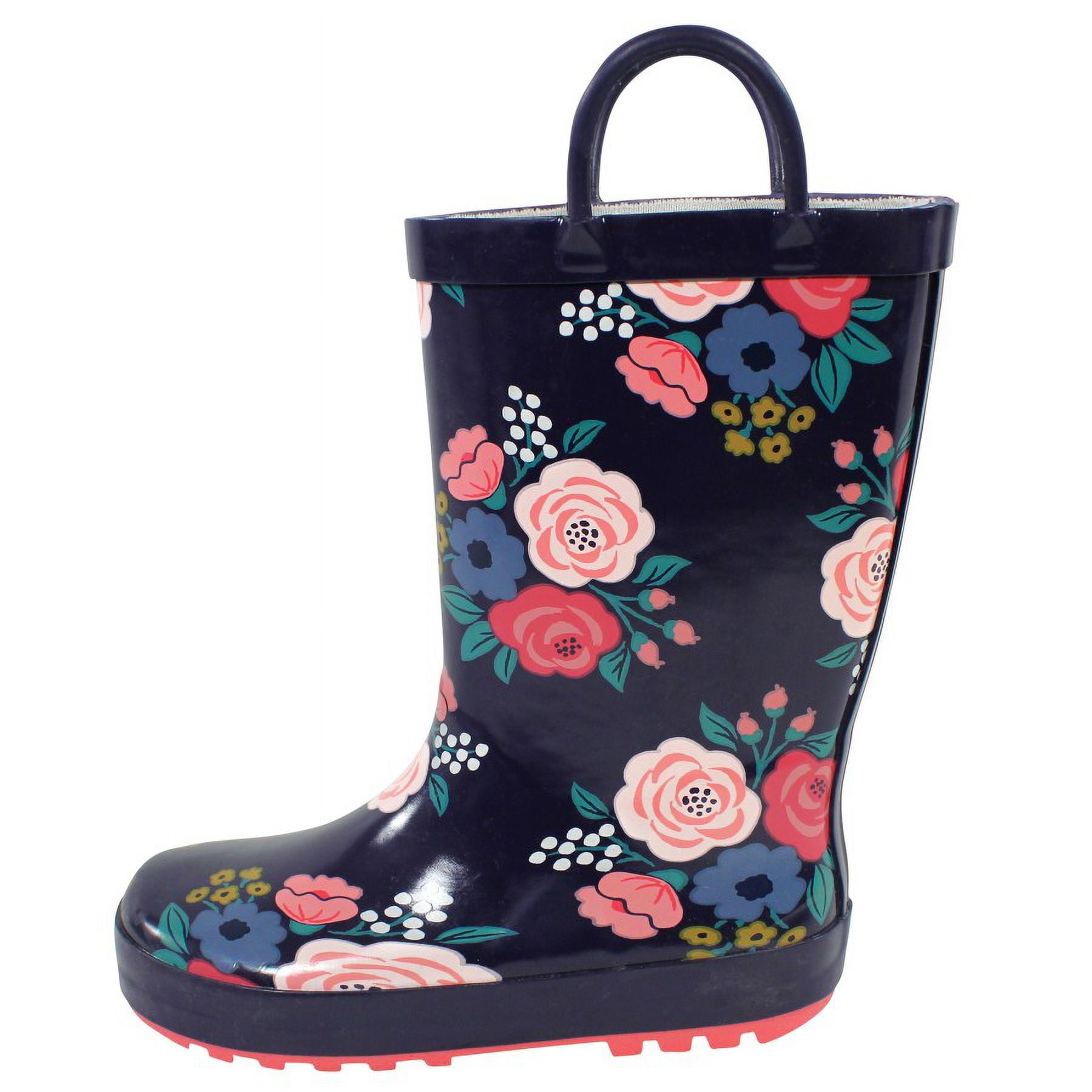 Hudson Baby Kids Printed Rain Boots - Walmart.com